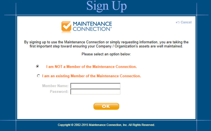 How to register for facilities services
