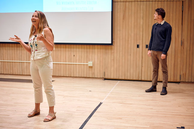 Students tackle pressing issues in academic showcase